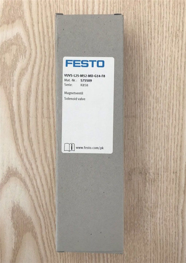 VUVS-L25-M52-MD-G14-F8, 575509, Festo, Stock, Solenoid Valve - Provide ...