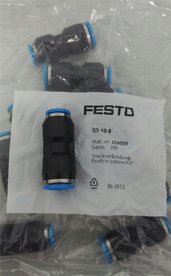 QS-10-8, 153039, Festo, Stock, Fitting – Provide Stock Of Electronic ...