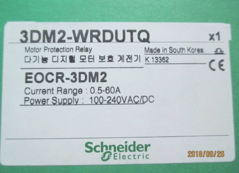 Stock, Schneider, EOCR-3DM2, 3DM2-WRDUTQ, New – Provide Stock Of Electronic Components