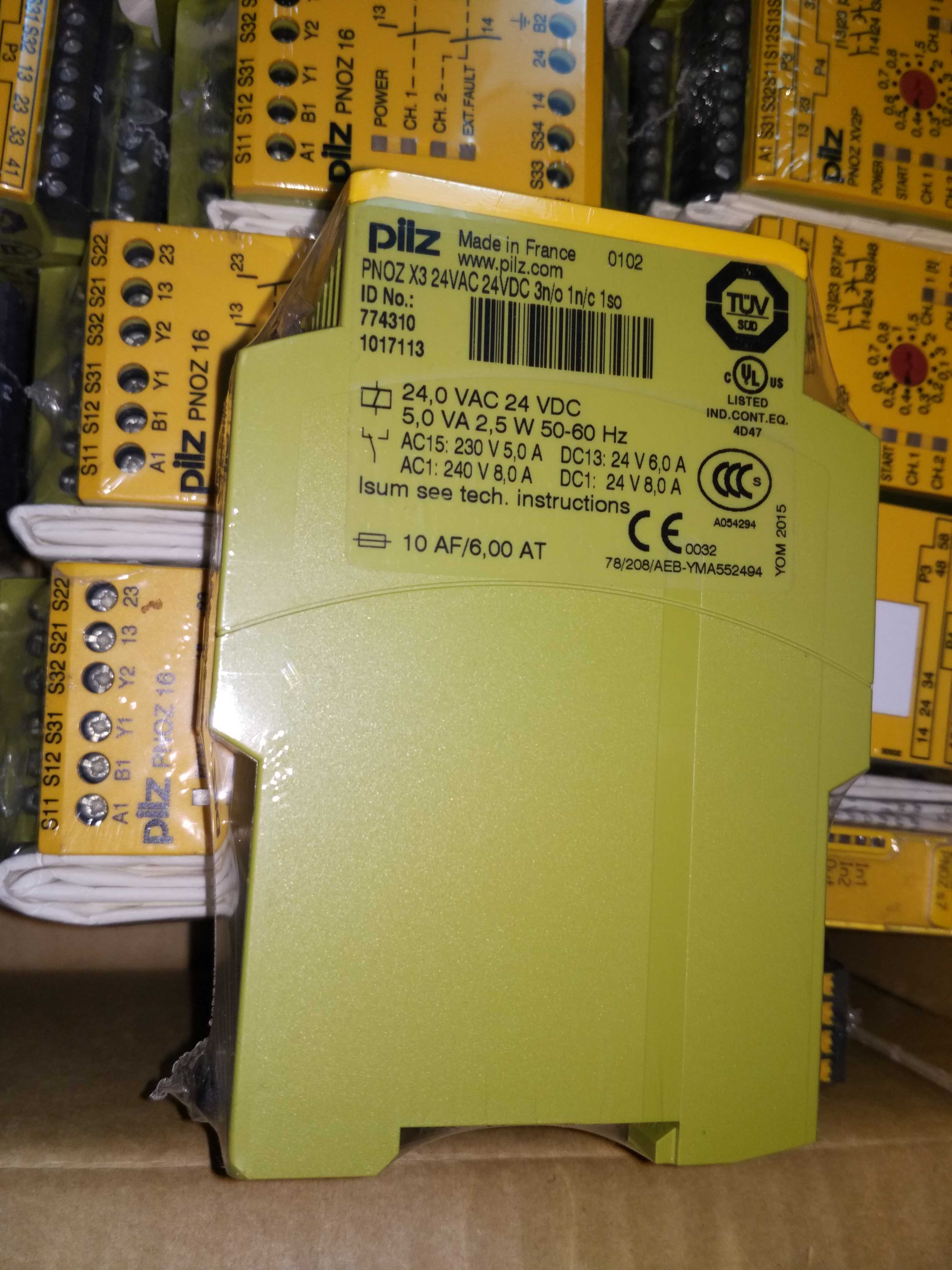 Stock, Pilz, 774310, PNOZ X3 24VAC/DC, New - Provide Stock Of ...