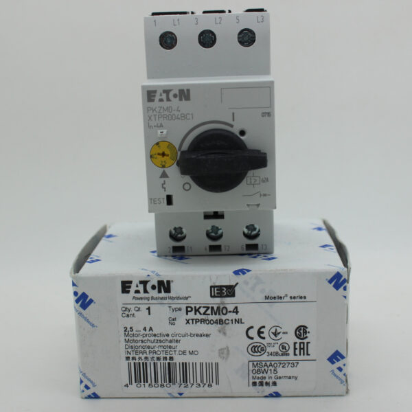 Stock, Eaton, PKZM0-4, 2.5-4A, New – Provide Stock Of Electronic Components