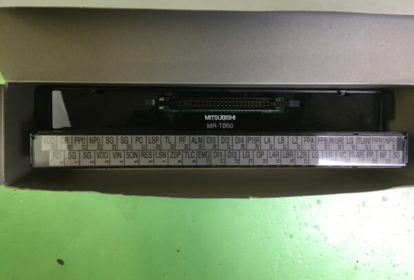 Stock, Mitsubishi, MR-TB50, Terminal Block, 50P, New – Provide Stock Of ...