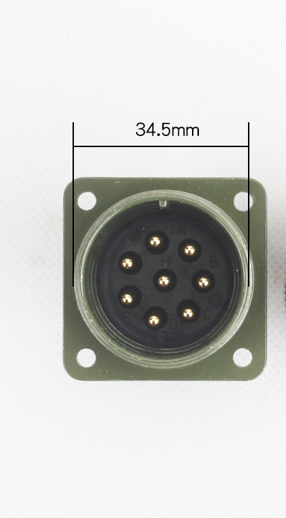 Stock, Servo Connector, MS3102A 22-23P, 8Pin, 22-23P, Male Plug, New ...