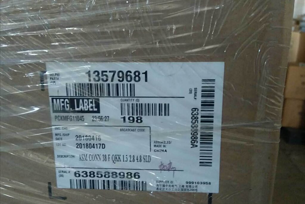Stock, 13579681, New and original Delphi, Connector – Provide Stock Of ...