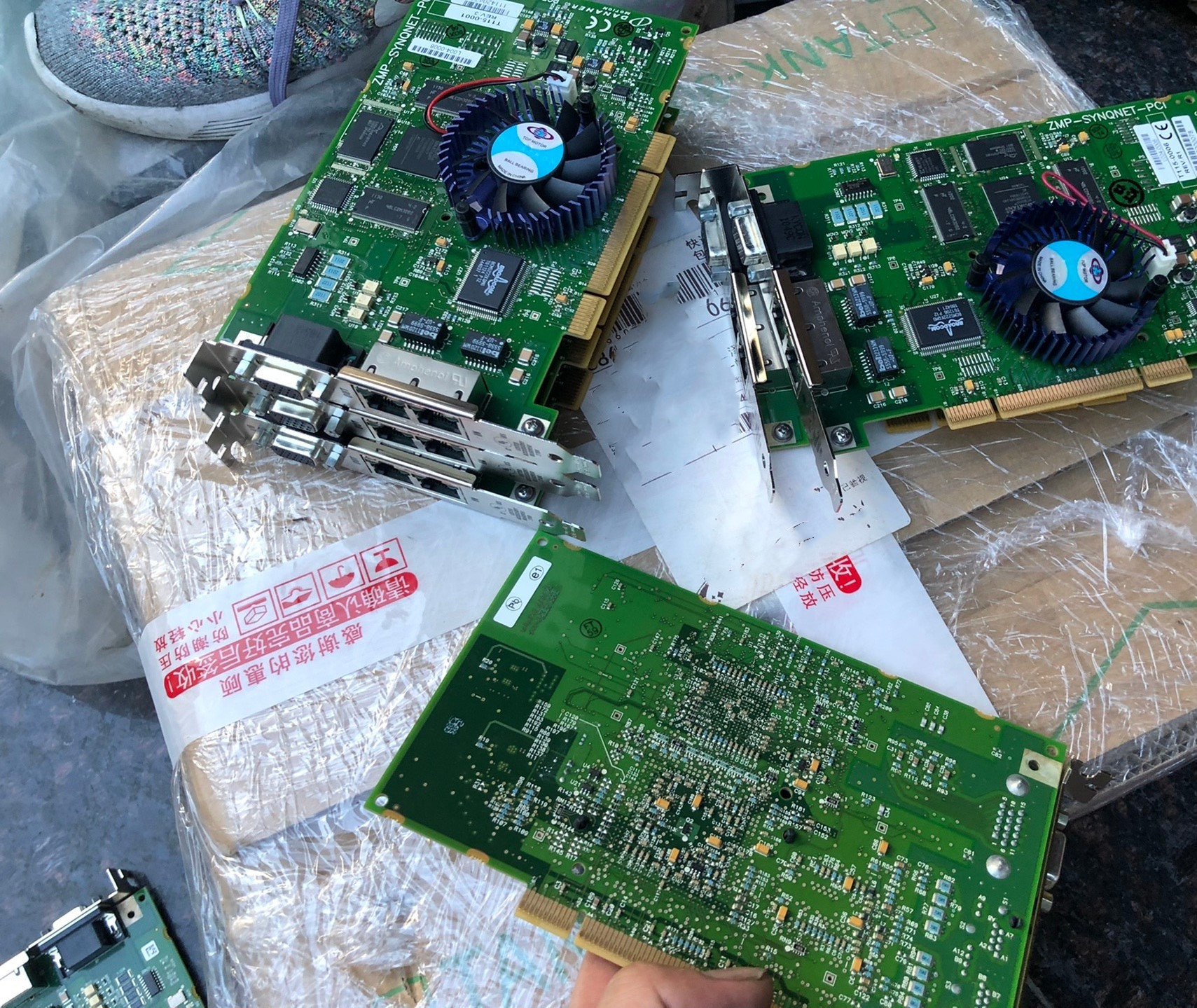 DANAHER Motion, ZMP-SYNQNET-PCI (T115-0006 REV.R2, L004-0008), PCB 1107 ...