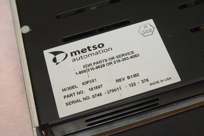 METSO IOP331 181507 REV B1/B2, Used – Provide Stock Of Electronic Components